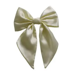 SYLKI Hair Bow Clip - Orange