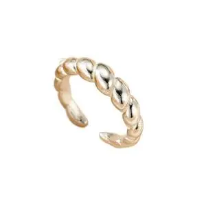 POSH TOTTY DESIGNS Croissant Open Ring - Silver