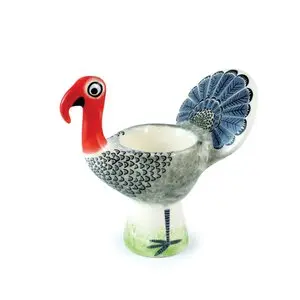 Hannah Turner Turkey Egg Cup - Grey