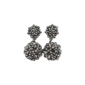 Fairchild Baldwin Orb Drop Earrings - Silver
