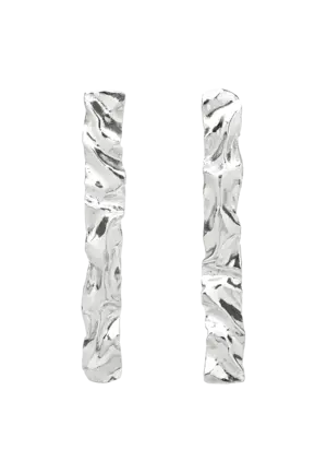 LAVANI JEWELS Clemence Earrings - Silver