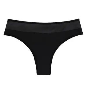 ZELF INTIMATES Classic Bikini Panties - Black