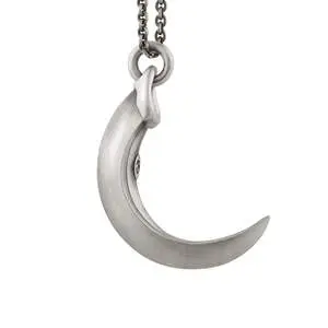 SNAKE BONES Eagle Talon Pendant Necklace