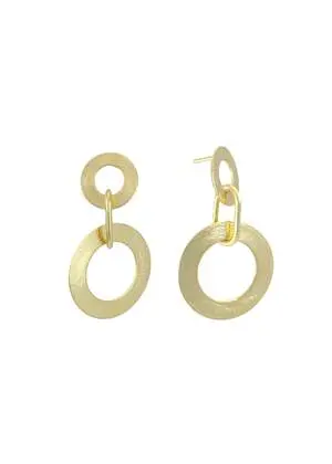 MARCIA MORAN Hannah Earrings - Gold