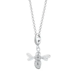 LILY CHARMED Sterling Bee Charm Necklace