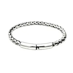 ALTAR™ ORNAMENTS CO. Helix Sterling Bracelet - Silver