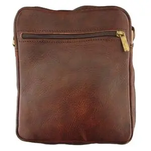 BERBER LEATHER Martil Small Messenger Bag - Brown