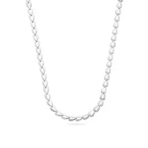 SIF JAKOBS JEWELLERY Heartbeat Necklace - Silver