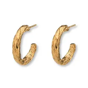 EVA REMENYI Archaic Hoop Earrings - Gold