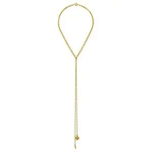 ALEXIE OF ATHENS Fortuna Tie Lariat - Gold