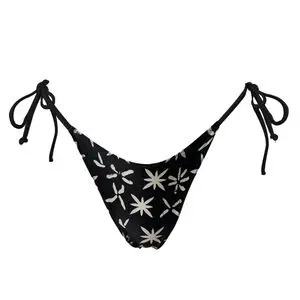 NARA SWIM Isla Reversible Bikini Bottom - Black