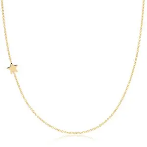 Maya Brenner Designs 14k Asymmetrical Charm Necklace - Gold