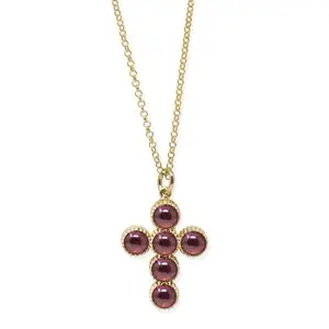 VINTOUCH ITALY Hope Necklace - Red/gold