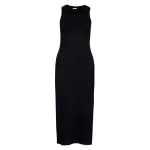 OH!ZUZA NIGHT&DAY Long Ribbed Sleeveless Dress