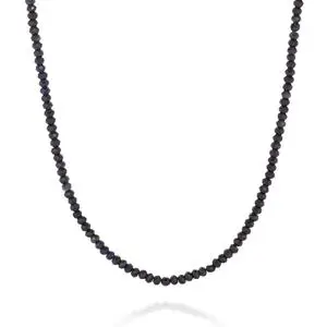 NELLOU JEWELLERY Sapphire Mini Bead Necklace - Blue