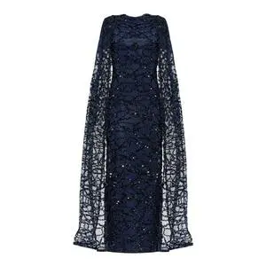 Nur Karaata Cape Effect Dresses