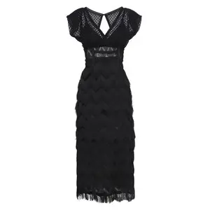 LAHIVE The Z Fringe Dress