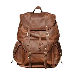 TOURI Leather Backpack