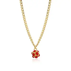 THE PHEIA Eye Bead Necklace - Gold