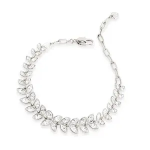 Grossé Cocktail Platinum And Crystal Bracelet - Silver