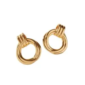 MURU Karma Stud Earrings - Gold