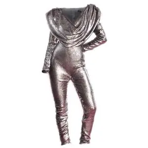 HARMONIA NY Lemuria Sequined Catsuit Dani Watanabe