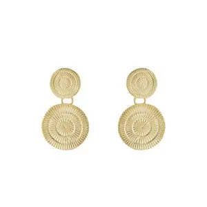 MARCIA MORAN Ariel Dangle Earrings - Gold