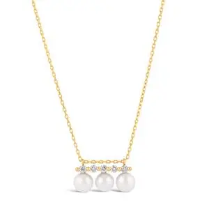 DINNY HALL Shuga Pearl And Lab-created Diamond Pendant - Gold