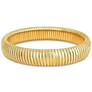 ELLIE VAIL JEWELRY Sandra Coil Bangle Bracelet - Gold