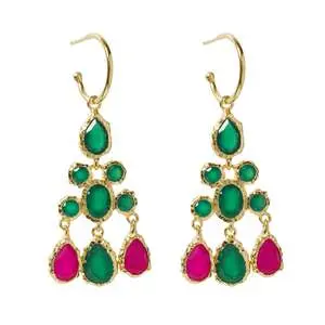 Yaa Yaa London Gold Plated Earrings