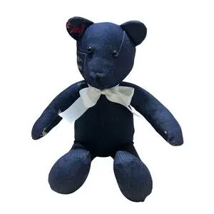 TOKKOU Teddy Bear Recycled Denim - Blue
