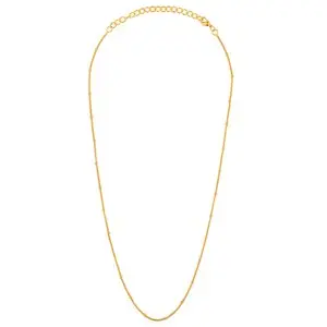 GEM BAZAAR JEWELLERY Dotty Chain Necklace - Gold