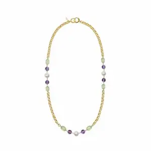 ONI Cable Slice Necklace - Gold