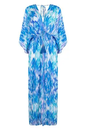 SOPHIA ALEXIA Sea Dream Capri Kimono Dress - Blue