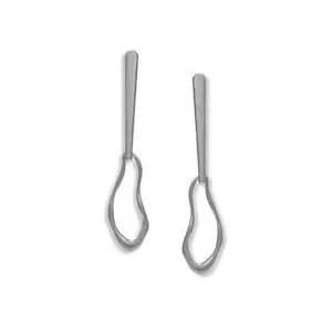A WEATHERED PENNY Terra Stud Earrings - Silver