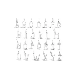 LUTIRO Sterling Letter Pendant - Silver