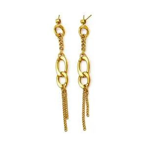 MY MOKONDO Zephira Chain Dangle Earrings - Gold