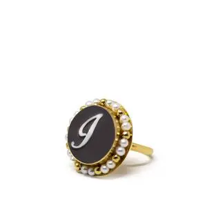 Vintouch Italy Pearl Rings