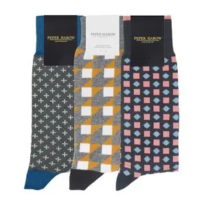 PEPER HAROW - MADE IN ENGLAND Socks Bundle - Grey
