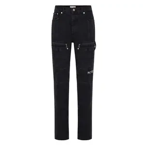 PCFG Cargo Denim Pant With Zip