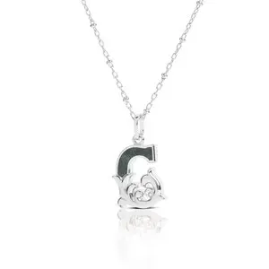 KASUN LONDON G Initial Pendant Necklace