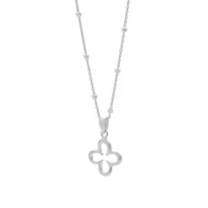 NELLOU JEWELLERY Clover Sterling Necklace - Silver