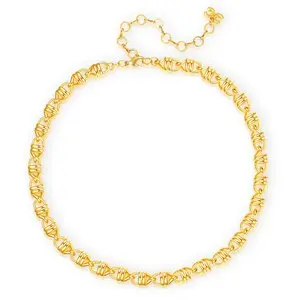 CLASSICHARMS Solid Mariner Anchor Chain Necklace - Gold