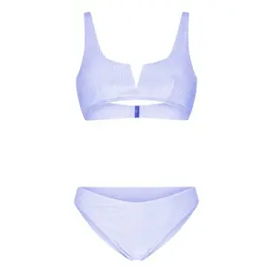MAISON TANGERINE Velvet Bikini - Purple