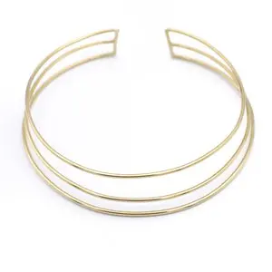 LALA SALAMA Layered Choker - Gold