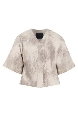 NIRAN Padded Cropped Jacket