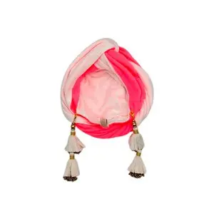 JULIA CLANCEY Floura & Ivory Terry Didi Dorado Turban - Pink