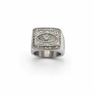 Jagged Halo Jewelry Statement Rings