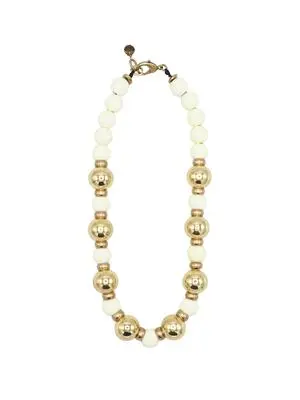 SITA NEVADO Mondo Beaded Necklace - White