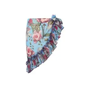 NUR KARAATA Lily Blu Pareo - Blue
